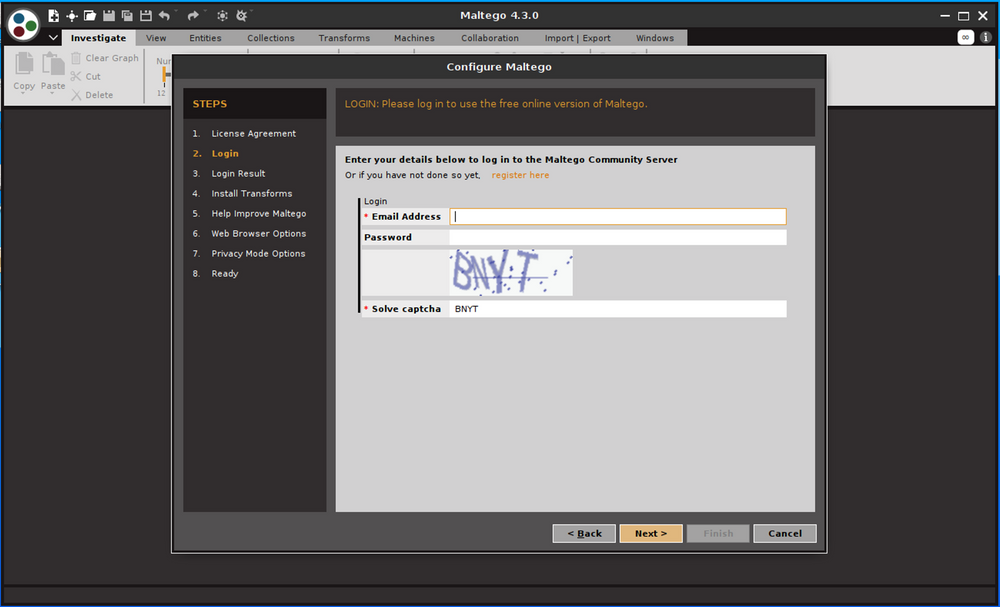How to Visualize Ethereum Transactions using Maltego