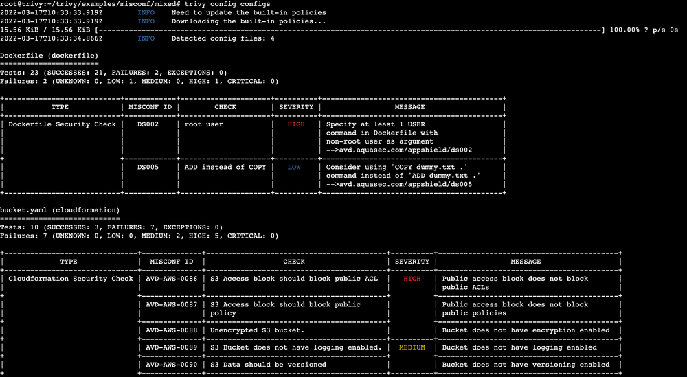 Container Vulnerability Scanning with Trivy