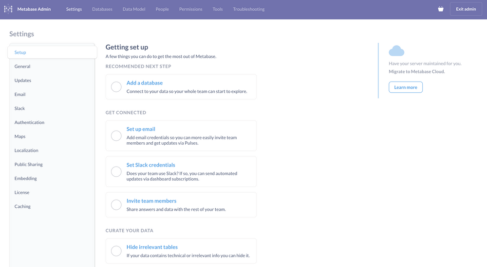 Open-Source Business Intelligence with Metabase