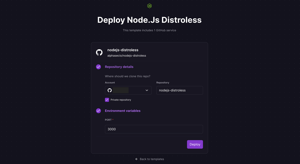 Dockerize a Node.js App using a Distroless Image Dockerize a Node.js App using a Distroless Image