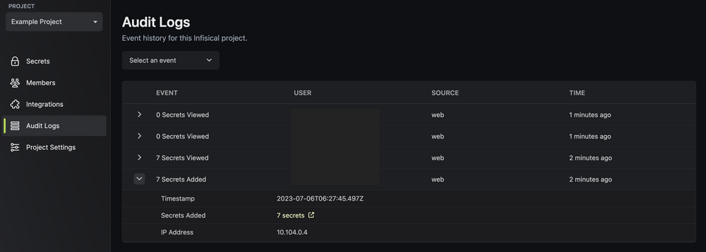 Open-Source Secret Management with Infisical