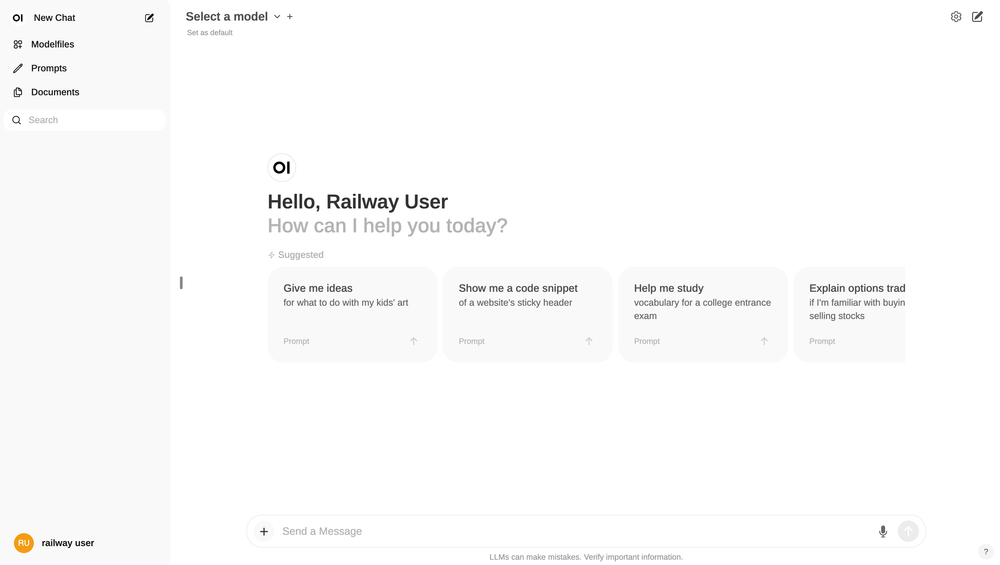Open-Source ChatGPT UI Alternative with Open WebUI Open-Source ChatGPT UI Alternative with Open WebUI