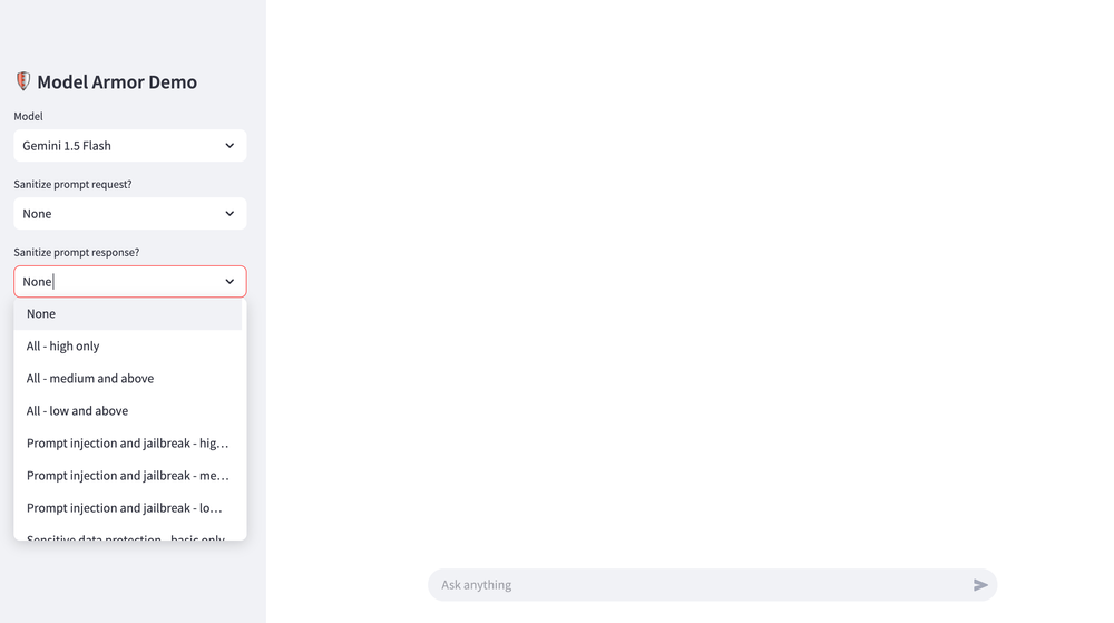 LLM Safety and Security with Google Cloud Model Armor