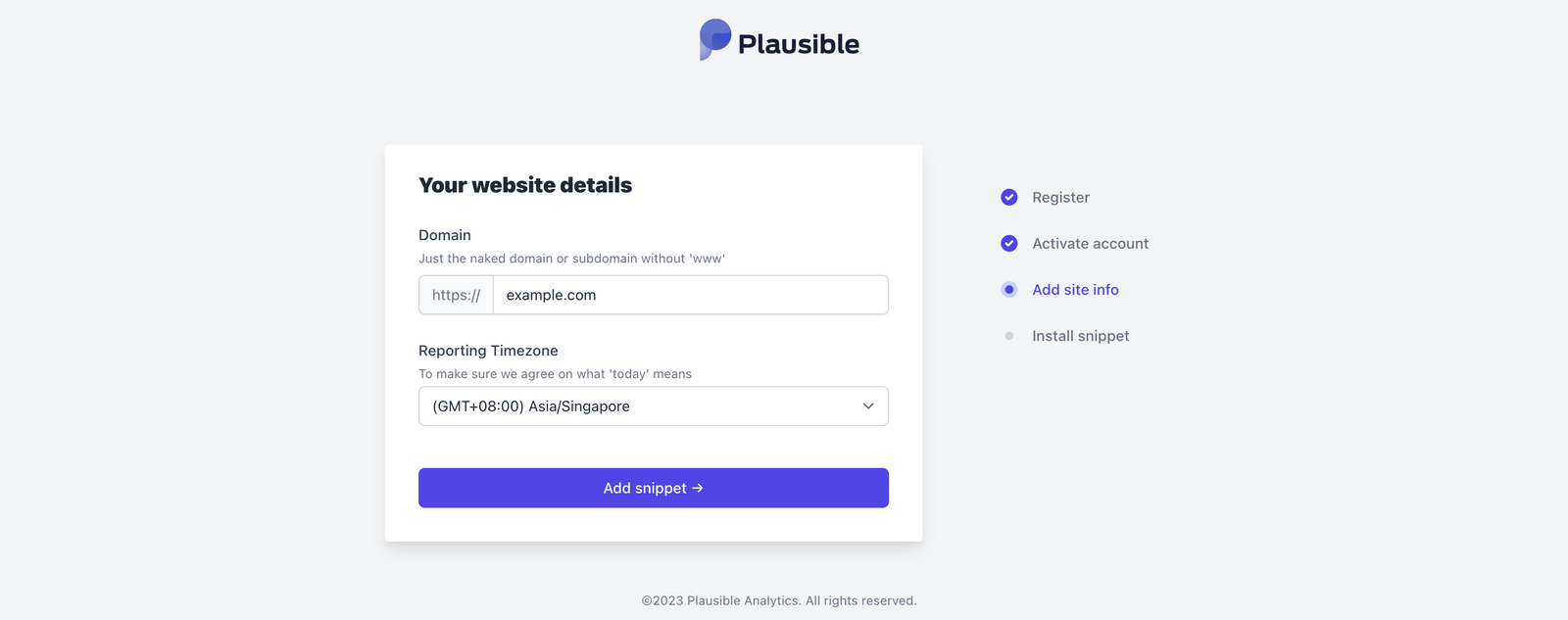 Open-Source Website Analytics with Plausible