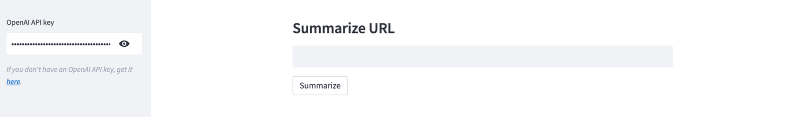 Blinkist for URLs with LangChain and OpenAI