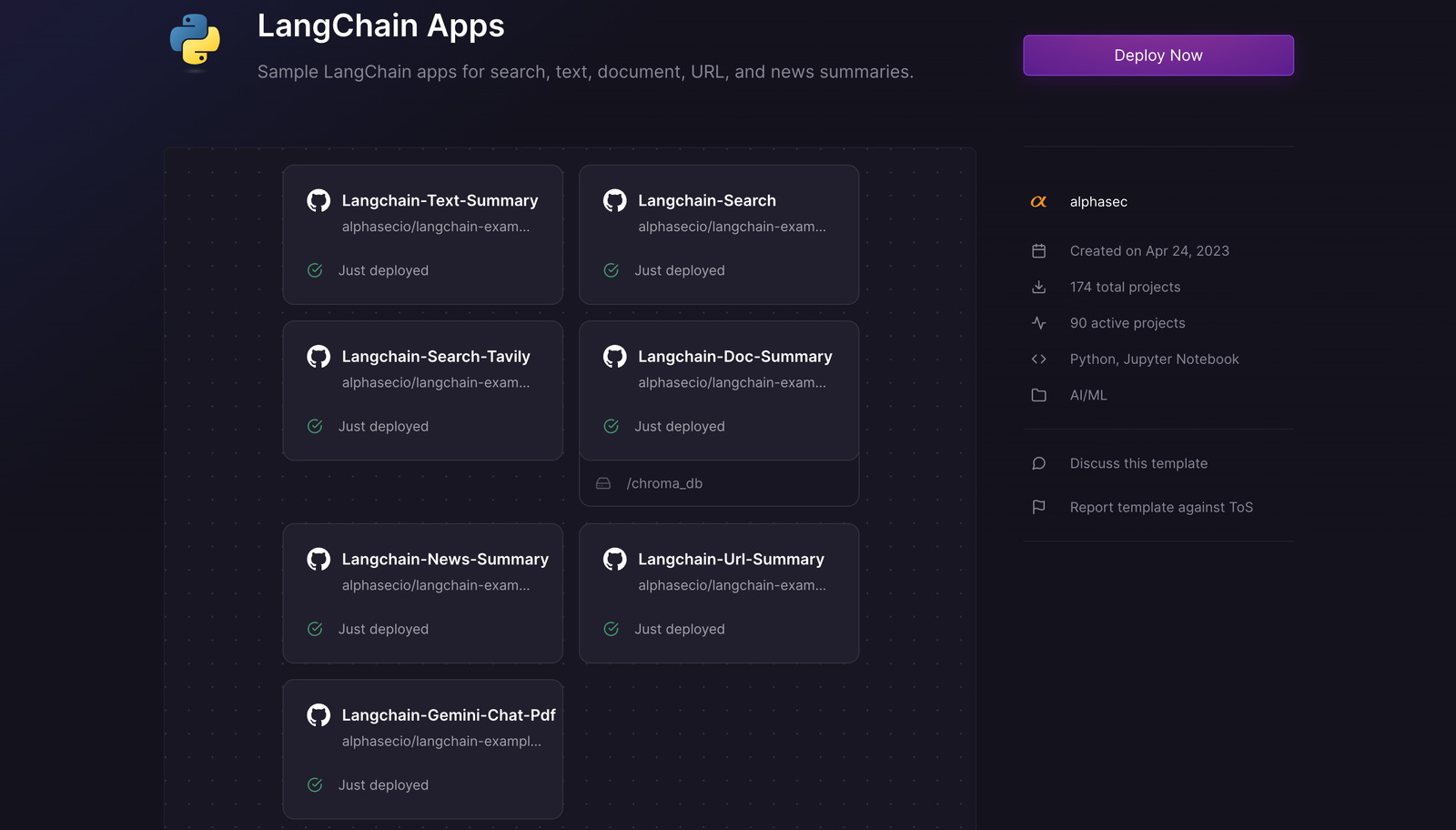 Generative Q&A with LangChain, Gemini and Chroma