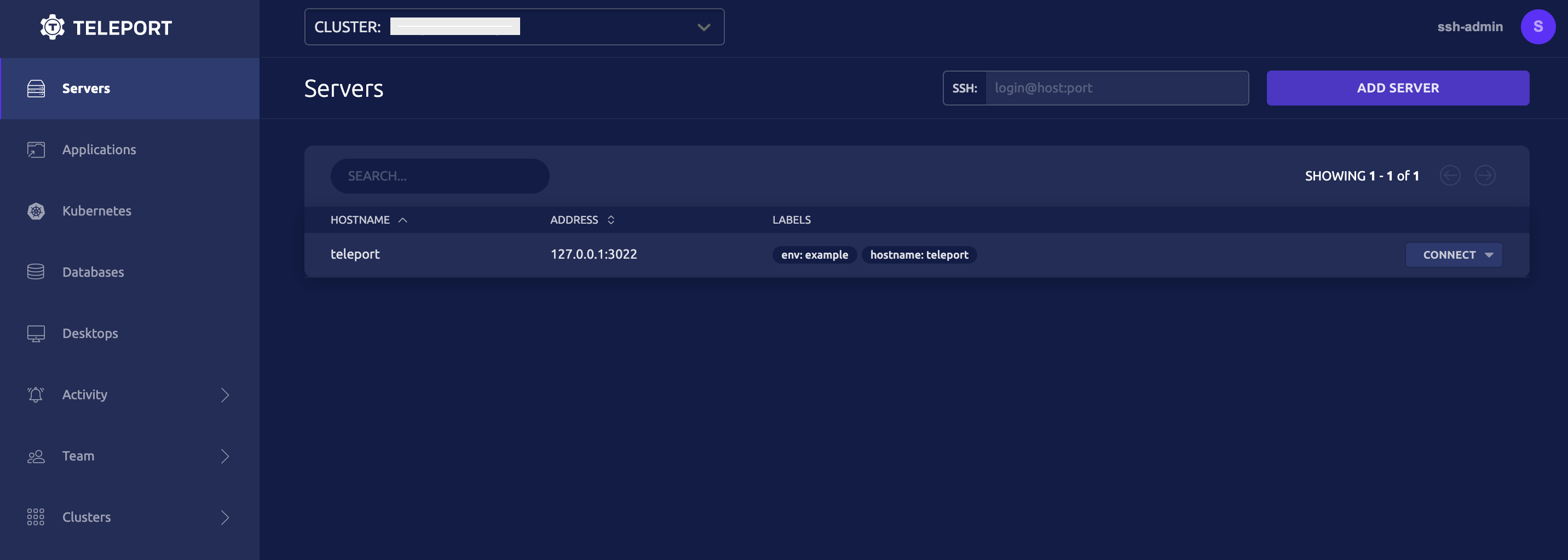Remote Server Access with Teleport