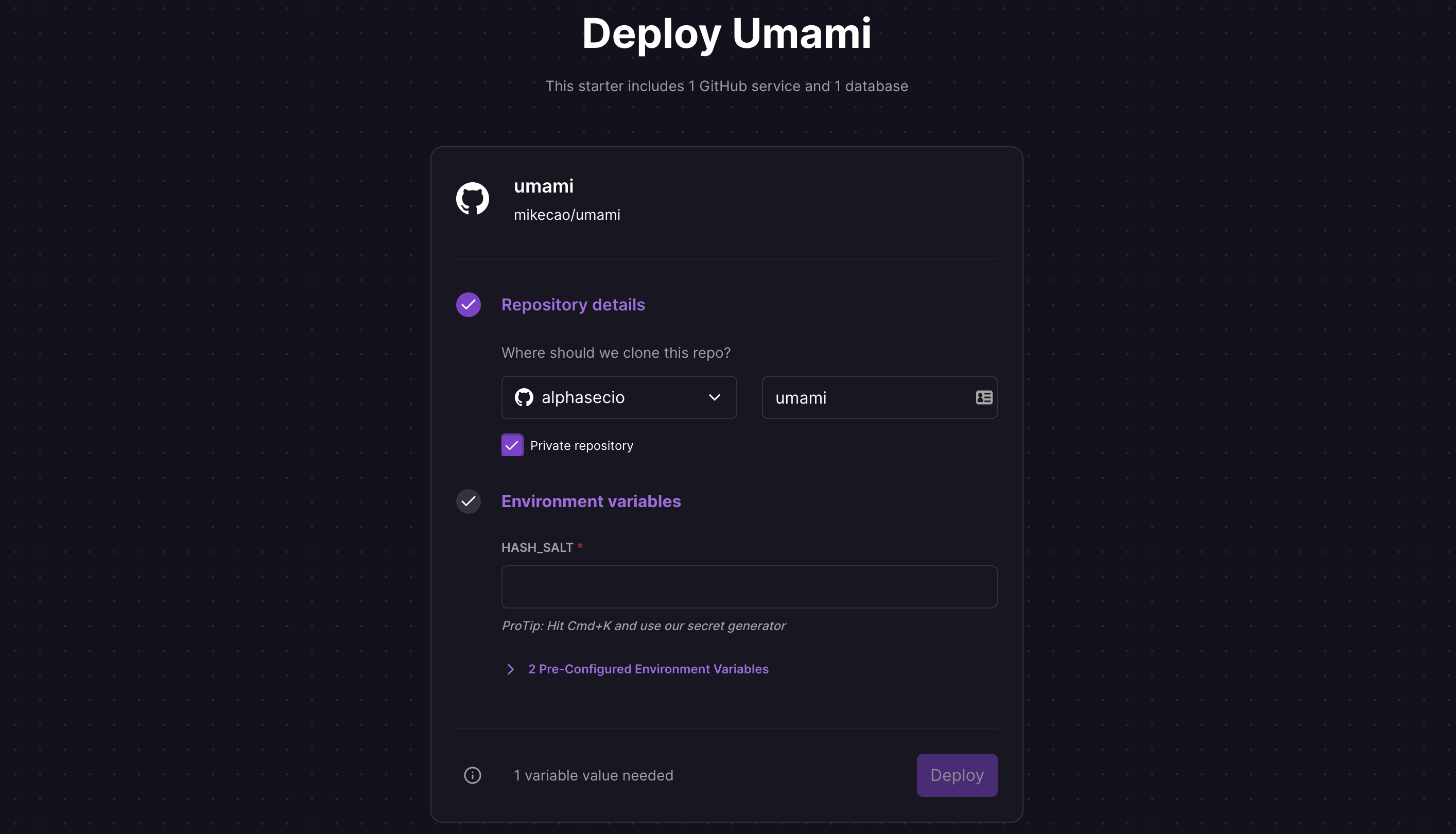 How to Run Umami Analytics on Railway