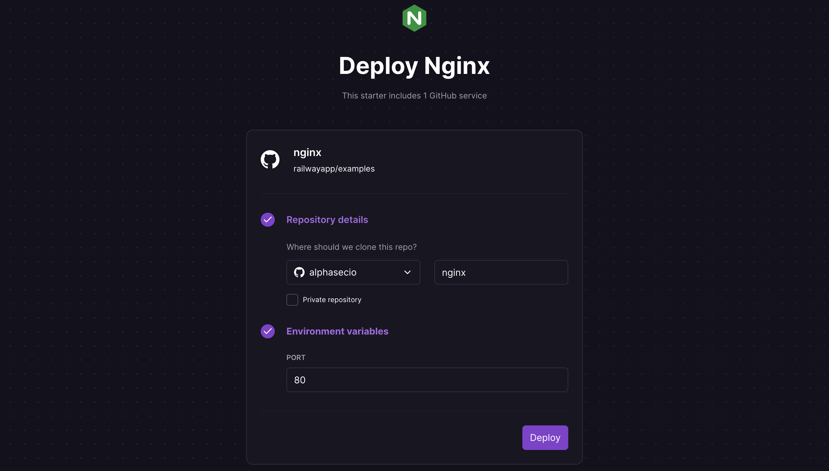 How to Deploy a Static Website with NGINX on Railway How to Deploy a Static Website with NGINX on Railway