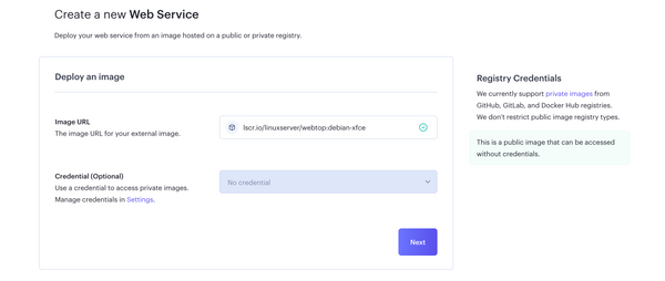 Lightweight Remote Desktop with LinuxServer Webtop