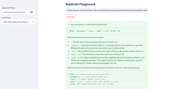 Running Open-Source Generative AI Models on Replicate