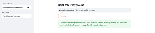 Running Open-Source Generative AI Models on Replicate